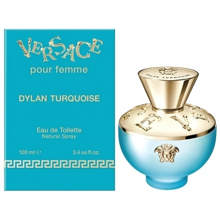 Eau De Toilette женская Versace Dylan Turquoise Pour Femme 100 мл / Туркуаз