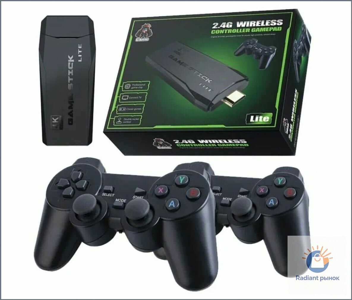 Портативная игровая консоль 2.4G Wireless Controllers Gamepad