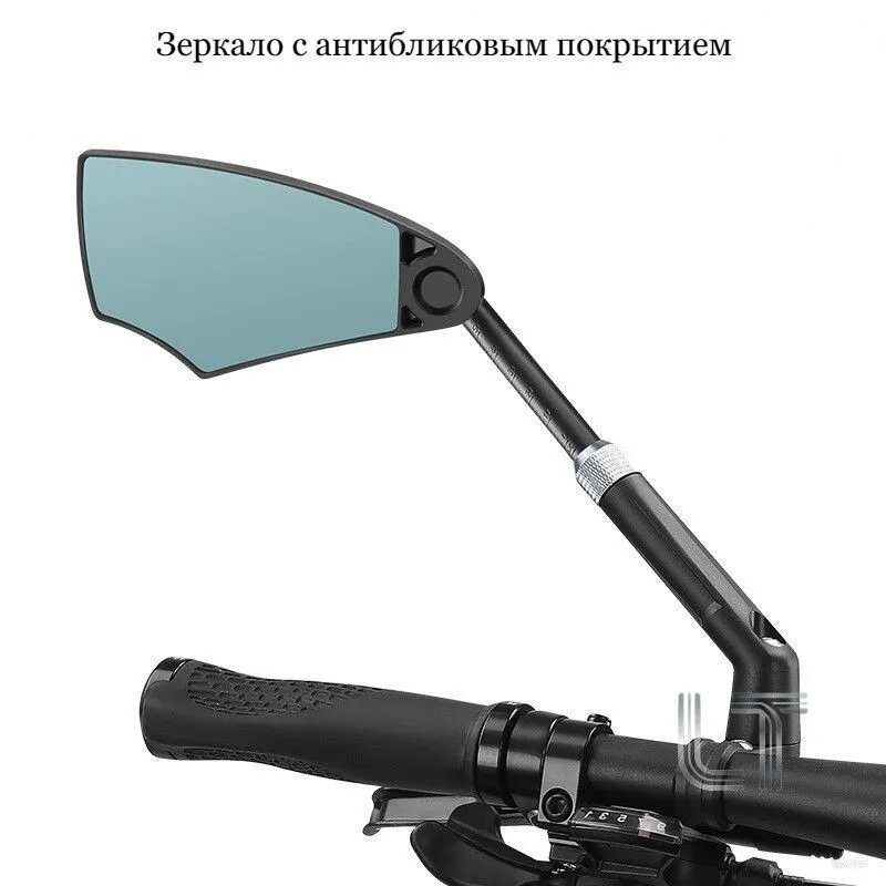 Зеркало WEST BIKING 1шт левое с креплением на руль для велосипеда, артикул: 4261059348