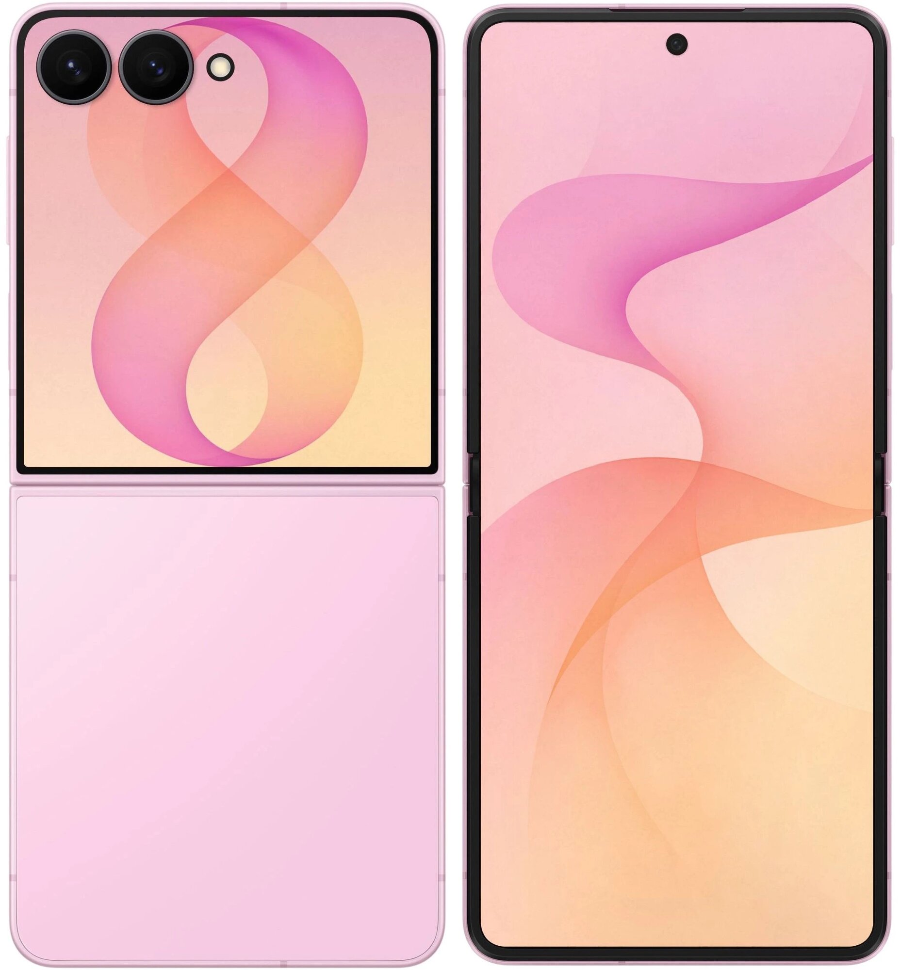 Смартфон Samsung Galaxy Z Flip8 12/256 ГБ, Pink (Розовый), 5G
