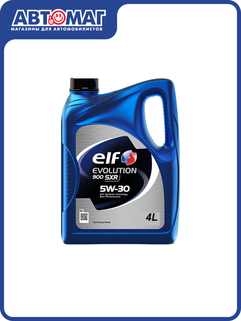 Моторное масло Elf Evolution 900 SXR 5W-30, 4л, ELF-5W30SXR-4L