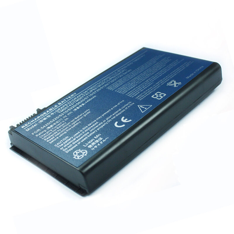 Фирменная аккумуляторная батарея GRAPE32 Acer Extensa 5210/ 5220/ 5230E/ 5430/ 5620G/ 5630EZ для ноутбука на 5200mAh 11.1V + гарантия