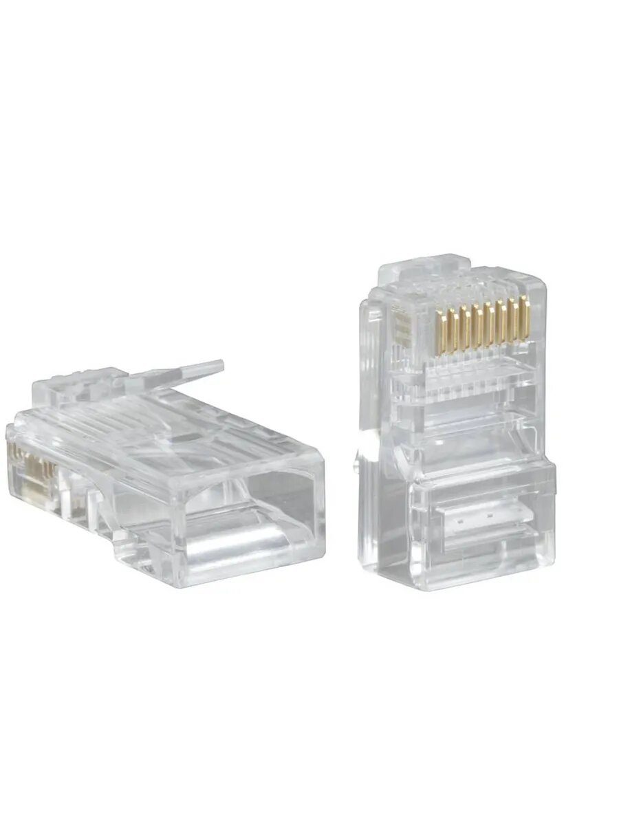 Коннектор RJ-45 сетевой, 100 шт.