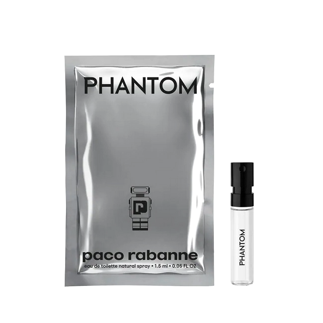 Paco Rabanne Phantom духи мужские 1.5 мл миниатюра - Пако Рабан Фантом сэмпл туалетной воды