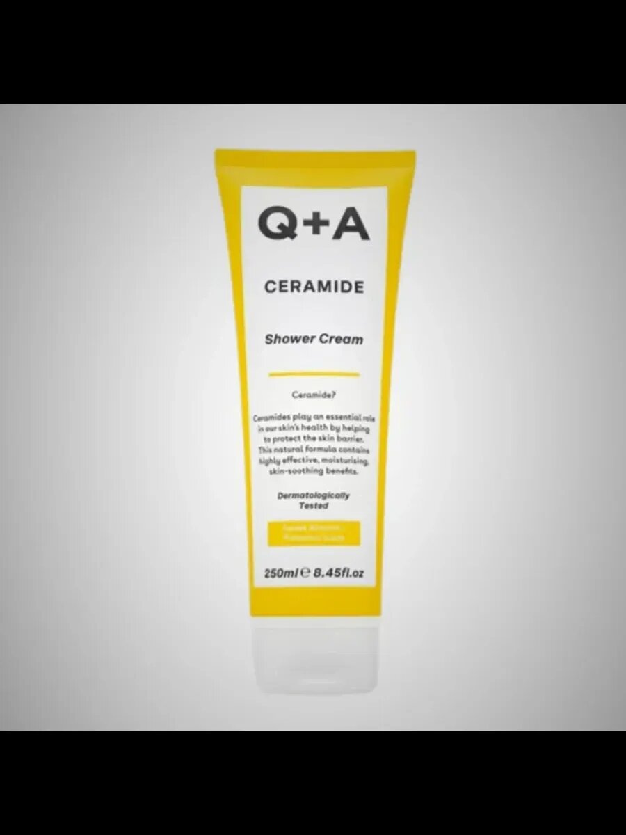 Q+A Ceramide Shower Cream Очищающий крем для душа Cer 125 мл