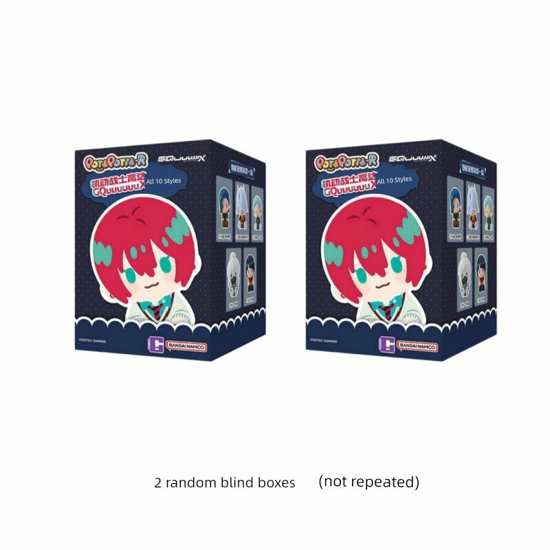Bandai Gundam 2 Random Figures Q-Ver Drip Glue Blind Box Unboxed Pair