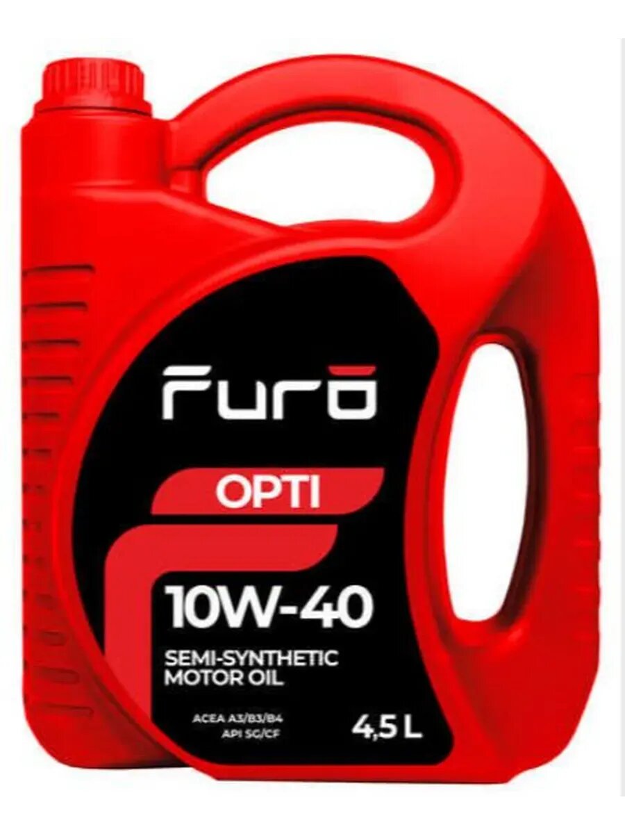 Furo OPTI 10W40 моторное! полусинт. API SG/CF-4, МВ 229.1, V