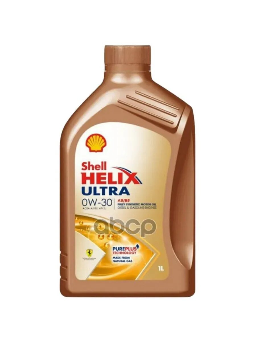Shell 0W30 Shell 1Л Синтетика Helix Ultra A5/B5 Api Sl