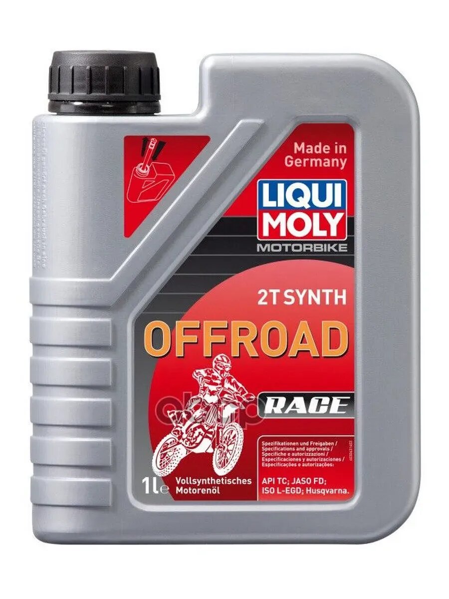 Liquimoly Motorbike 2T Synth Offroad Race (1L)_Синт. Моторн.