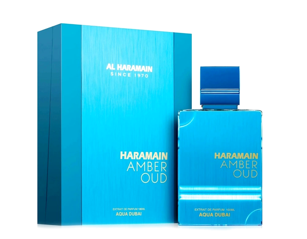 Духи унисекс 100 мл Al Haramain Amber Oud Aqua Dubai / Аль Харамейн Амбер Уд Аква Дубаи