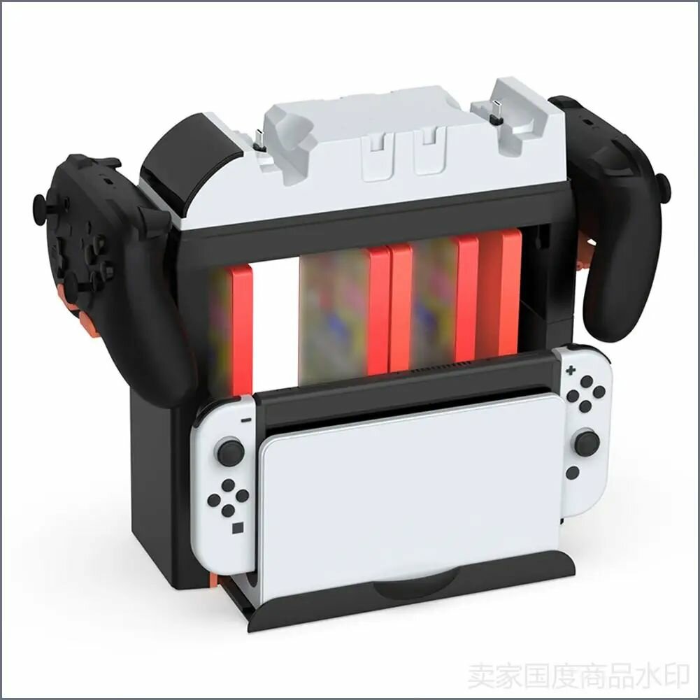 Органайзер для Nintendo Switch 2 из ABS-пластика: вмещает 27 карт и консоль
