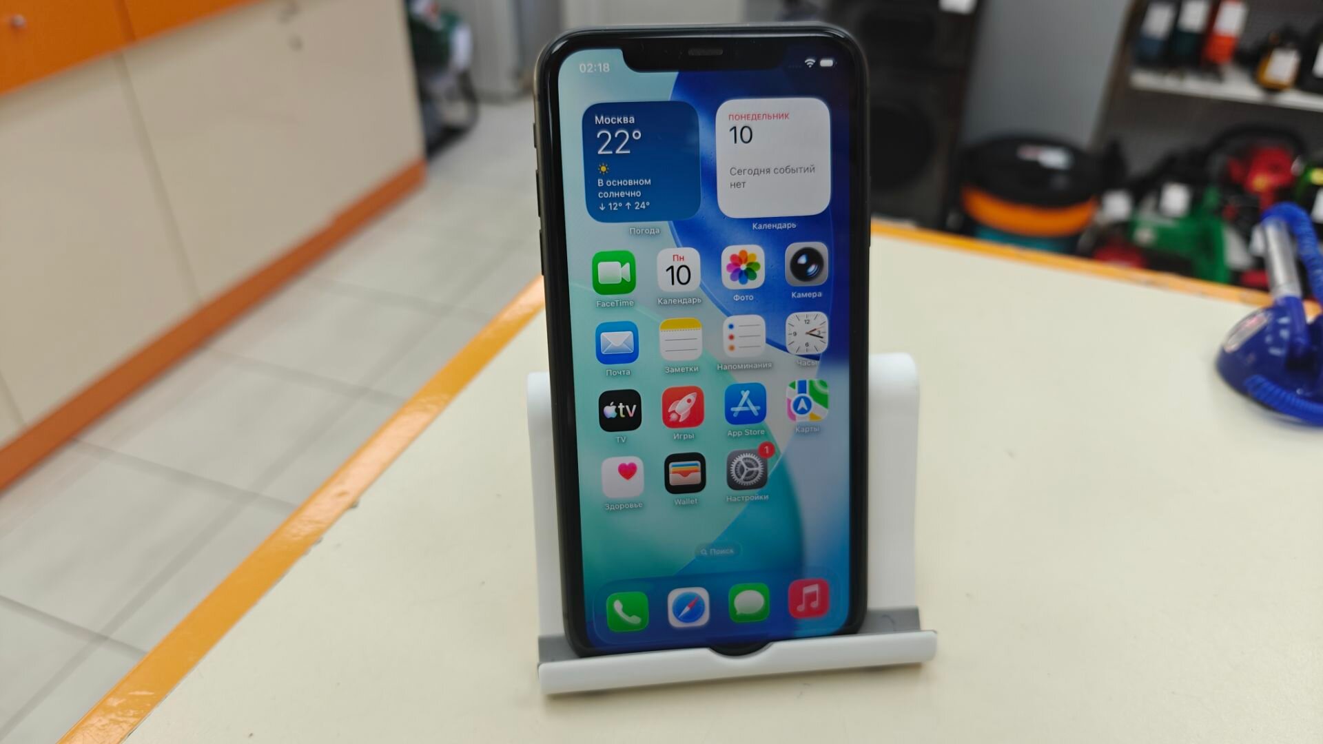 Смартфон Apple iPhone 11 64GB Black Б/у уценка