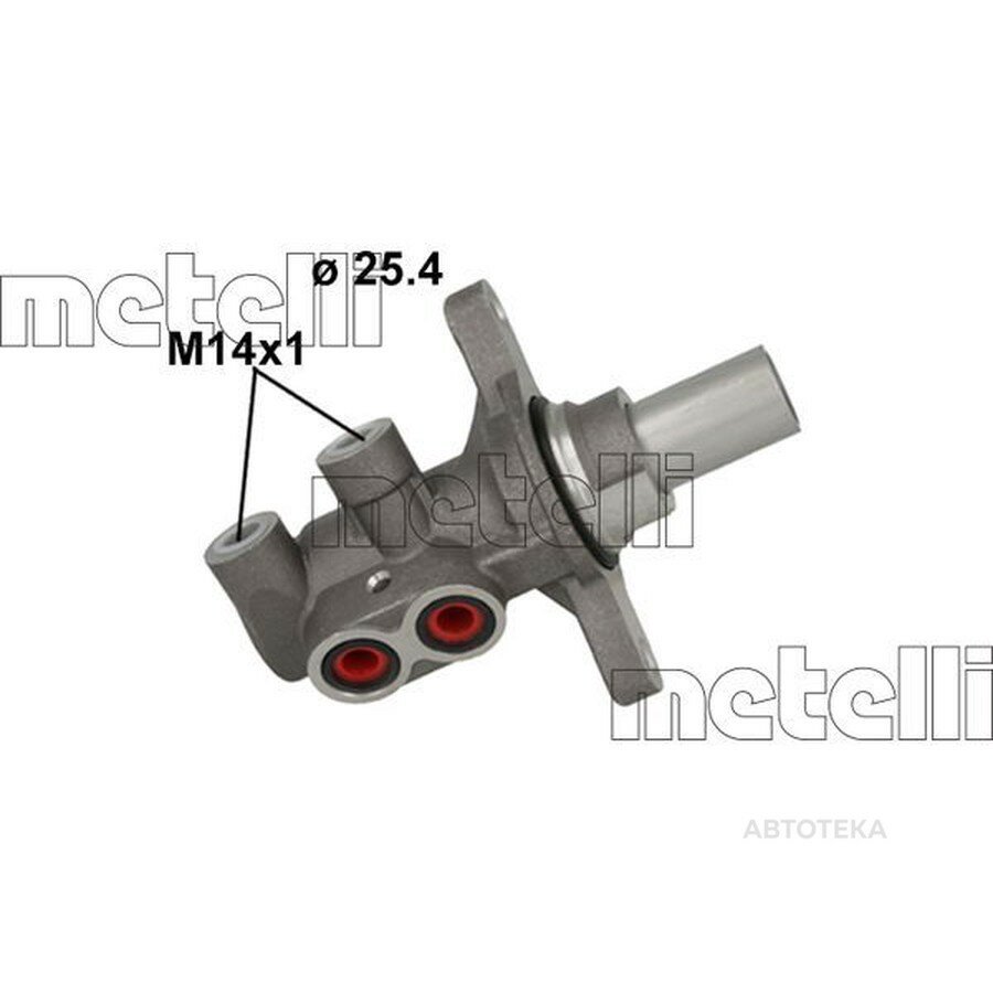 Главный тормозной цилиндр METELLI 051125