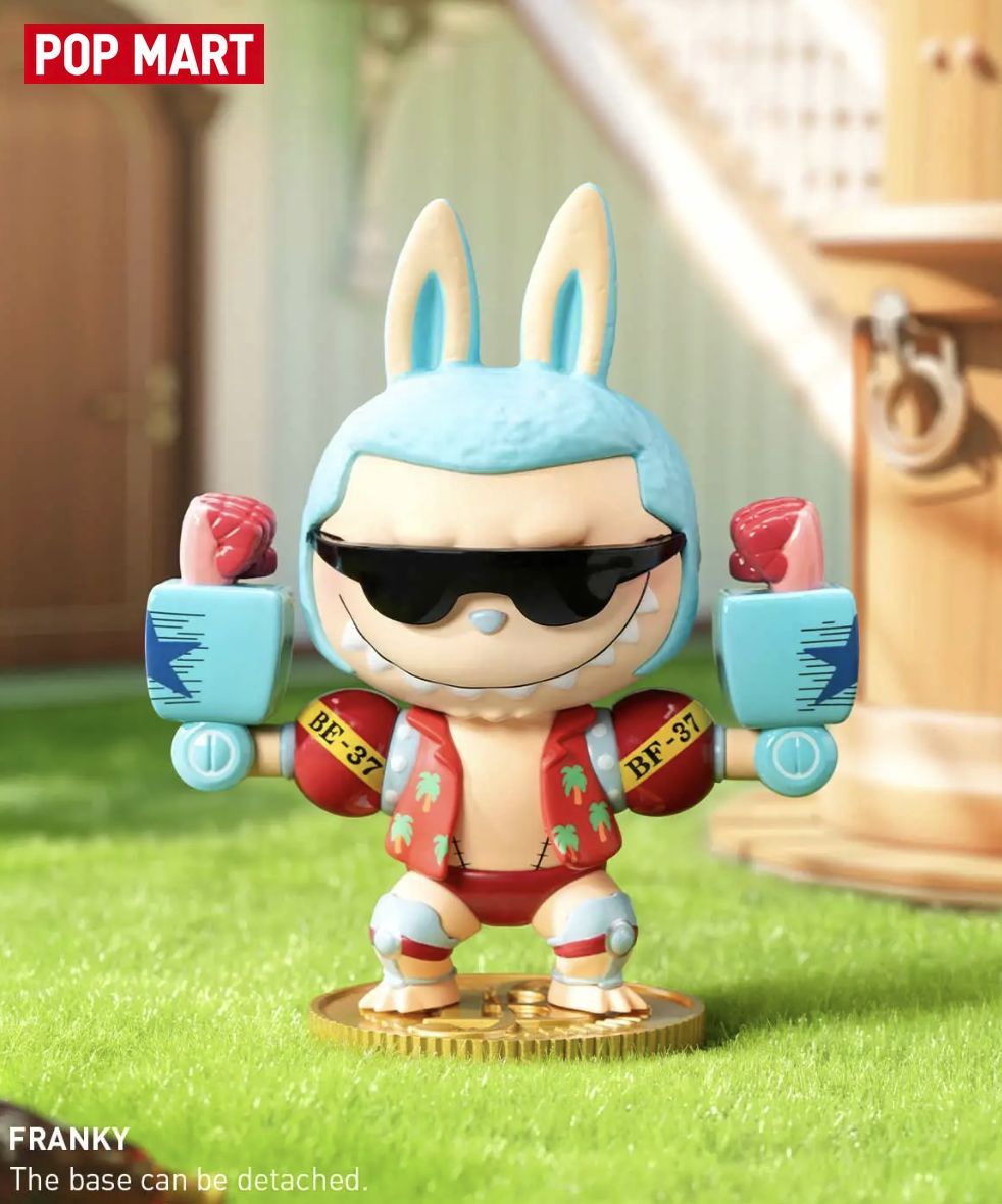 POP MART Коллекционная POP MART - Коллекция THE MONSTERS x One Piece Series Figure, Franky 1 шт