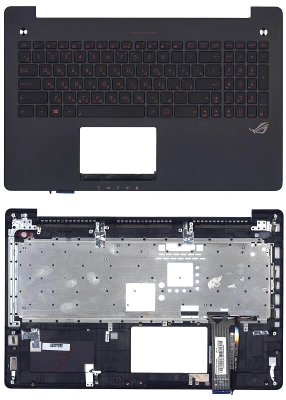 Топкейс для Asus G550JK чёрный