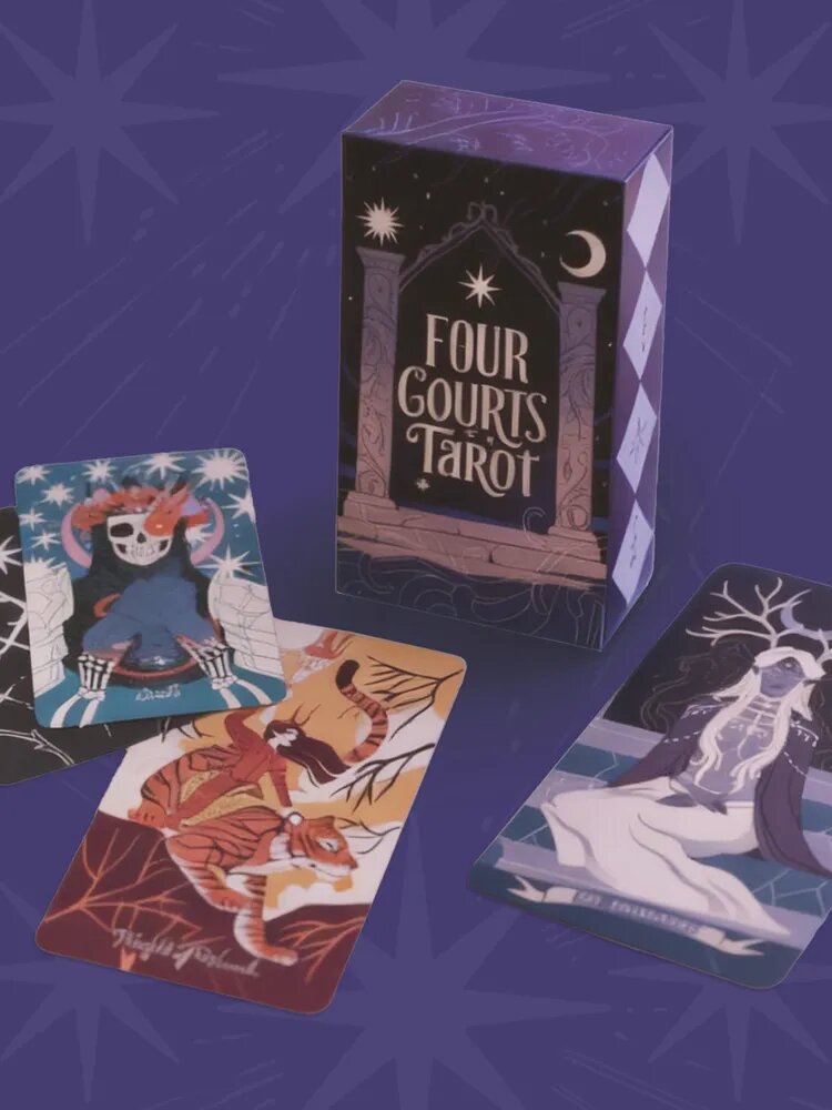 Four Courts Tarot Таро (английская версия) с инструкцией