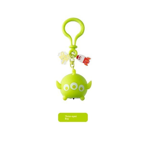 Светящийся кулон MINISO Sanrio Tulip с LED-подсветкой, брелок-украшение Cinnamoroll Kuromi Трёхглазый светодиодный