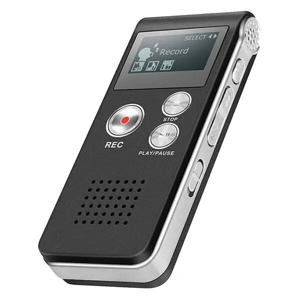 Цифровой диктофон EVP 8GB черный