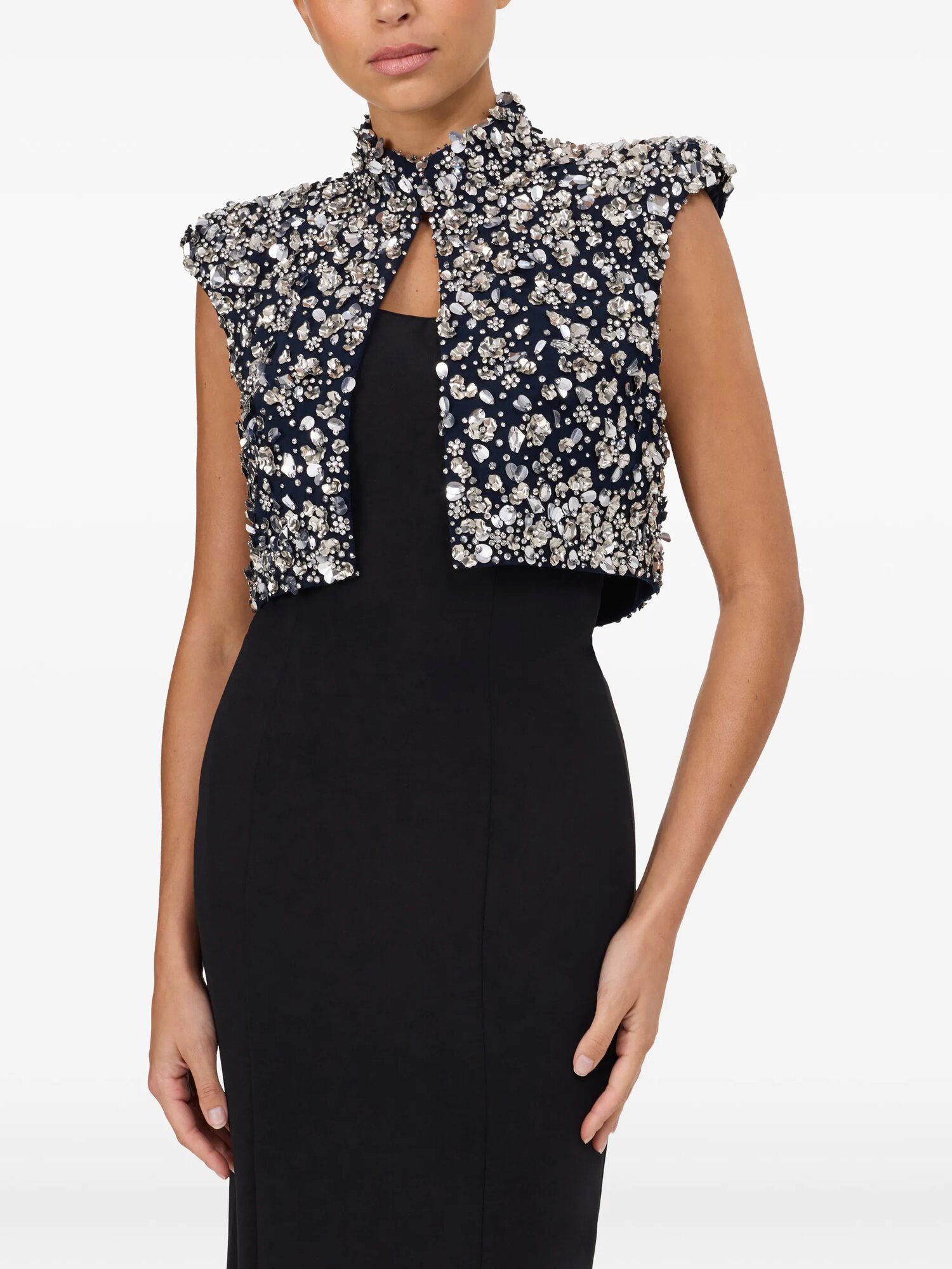 Куртка Jenny Packham Super Moon jacket, размер 10, синий — фото 1