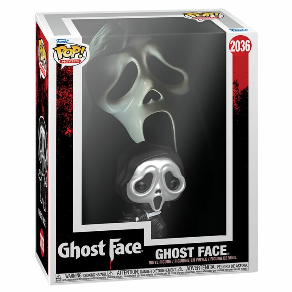 Фигурка Призрак Крик "VHS Cover Ghost Face Metallic" от Funko Pop! 2036