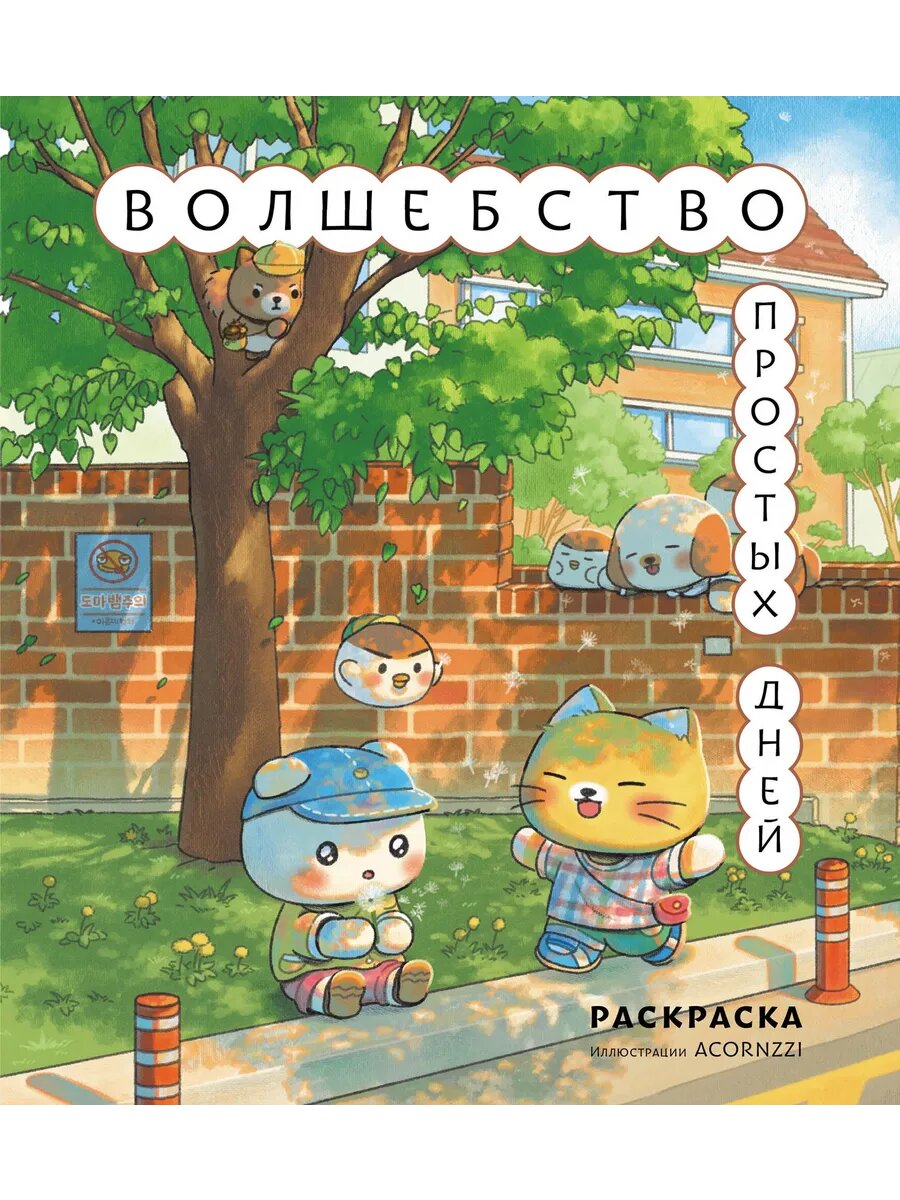 Книга Волшебство простых дней. Раскраска