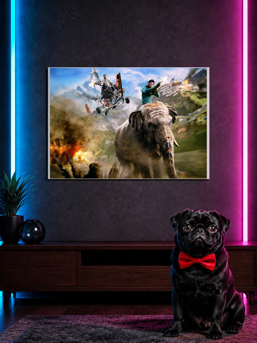 Плакат Far Cry Легенды — суровая игровая эстетика A3