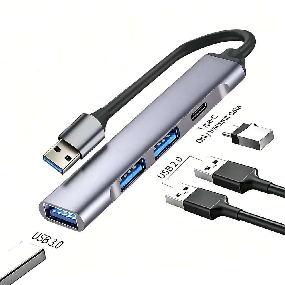 KEBIDUMEI USB концентратор 4 порта USB 3.0 USB