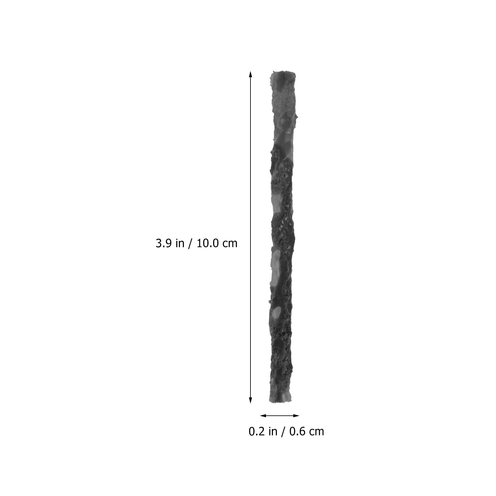 10 Штук Ремкомплект Для Шин Из Резины Черного Цвета 10x0.35Cm Подходит Для Различных Безкамерных Шин