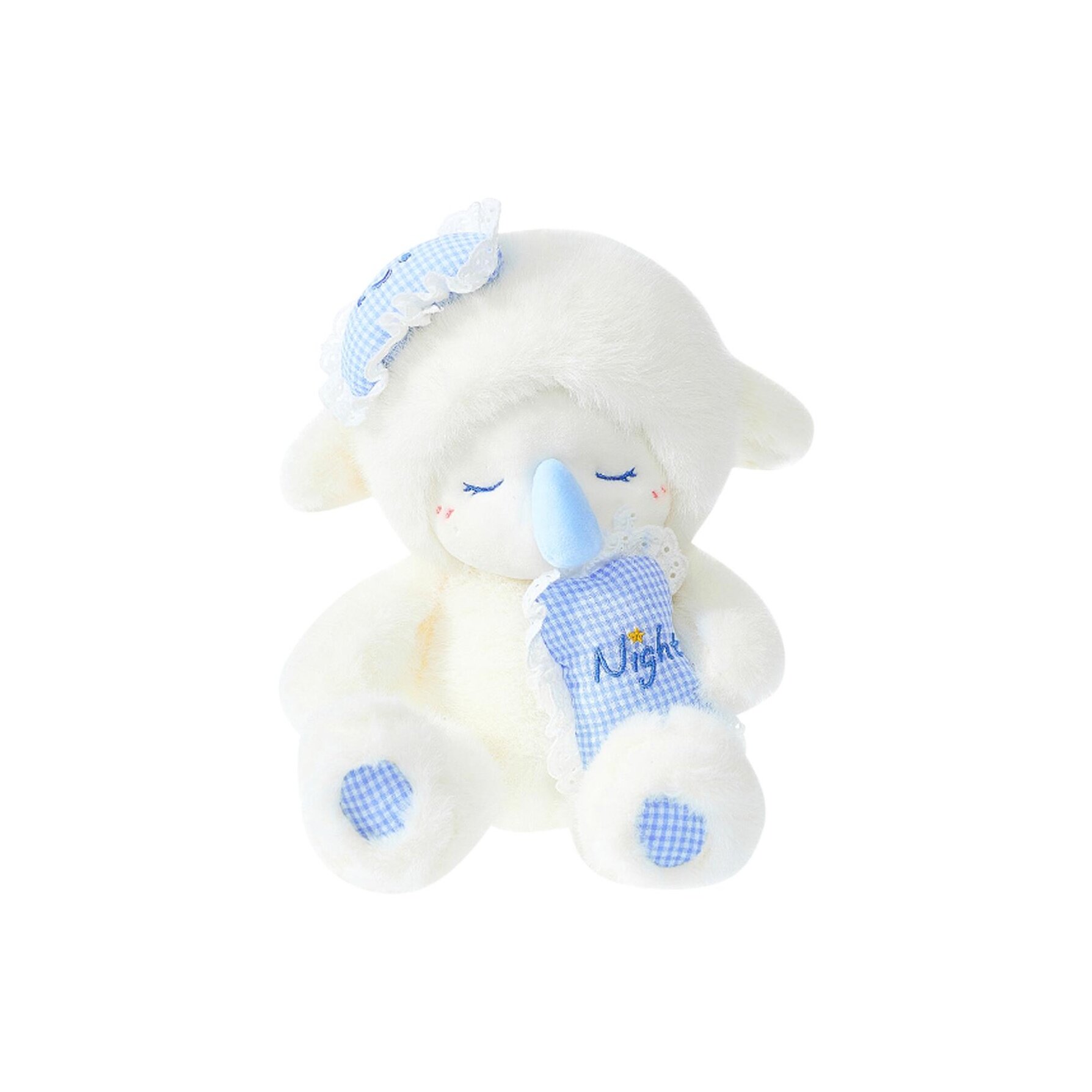 Плюшевая кукла унисекс X2HOMME "Бутылочка" с соской "Ягненок", Sleepy Lamb, 33CM EU