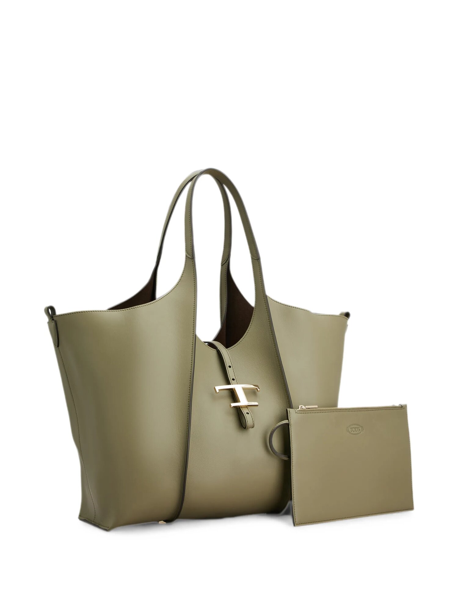 Сумка Tod's T Timeless, зеленый — фото 1