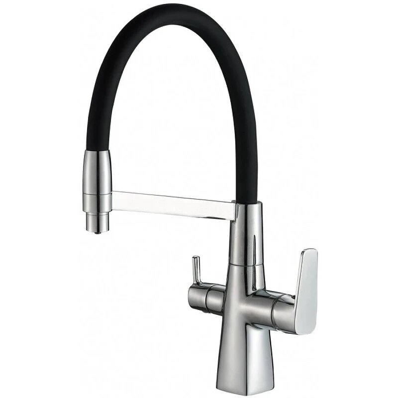 Смеситель для кухни ZorG Steel Hammer SH818-6CR