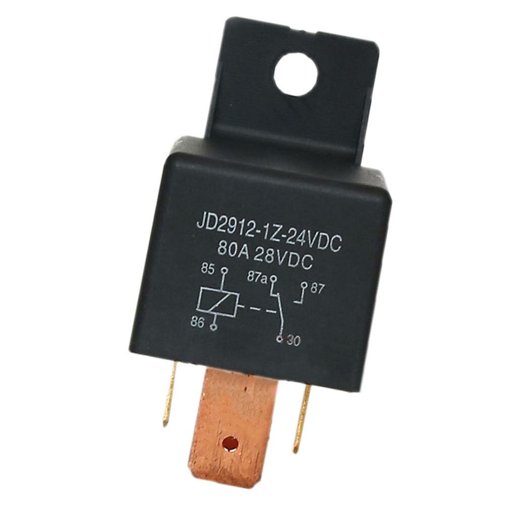 JD2912-1Z-24VDC Автомобильный Мотоцикл DC28V 80A 5-контактный переключатель SPDT реле