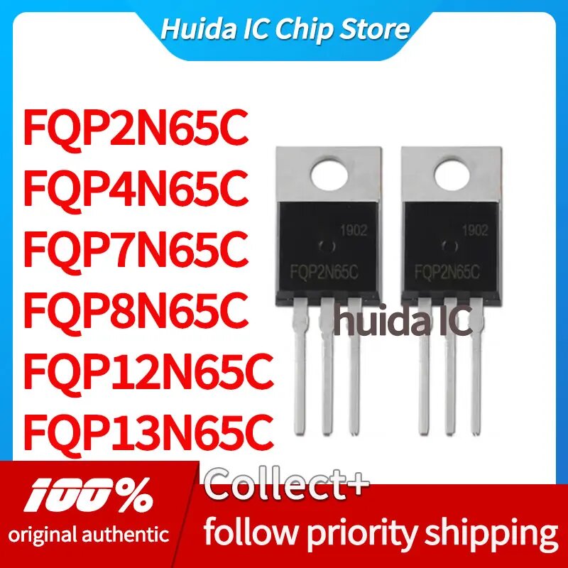 FQP2N65C FQP4N65C FQP7N65C FQP8N65C FQP12N65C FQP13N65C Оценочная плата FQP12N65C