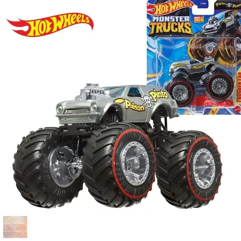 Машинка Mattel Монстр-трак FYJ44 2024 Poison Pinto Collection
