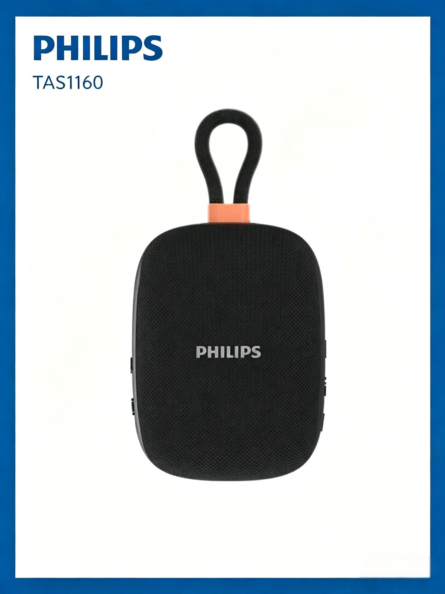 Philips TAS1160 беспроводной Bluetooth аудио портативный мини-сабвуфер для езды на велосипеде на открытом воздухе
