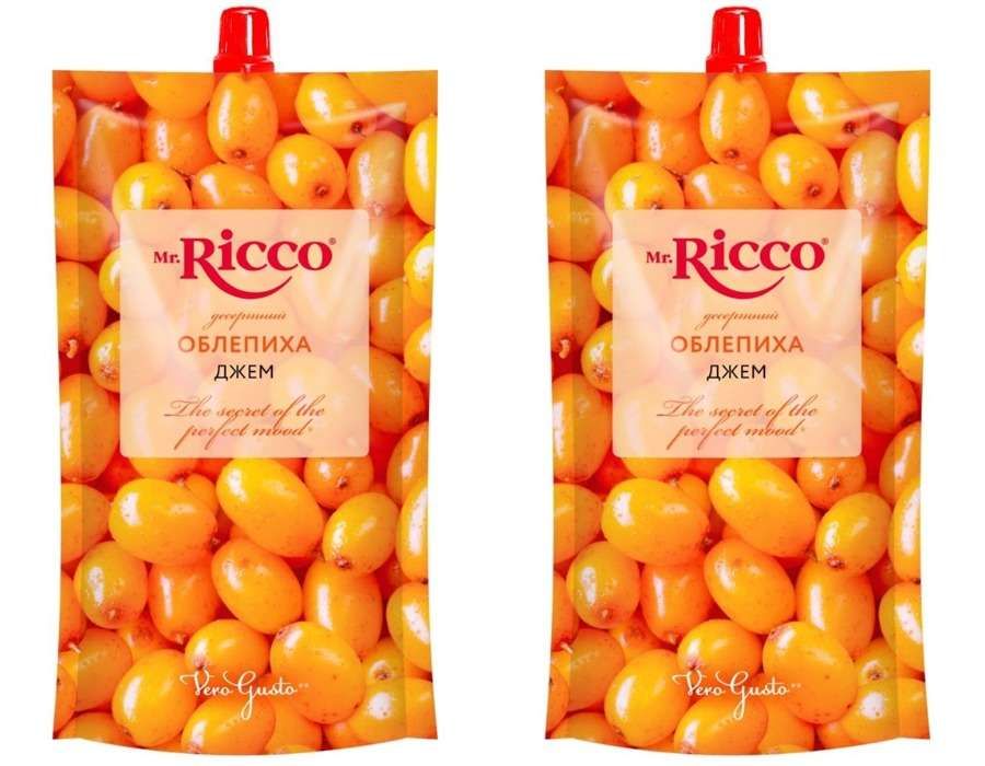 Mr.Ricco джем Облепиха, 300 г, 2 шт