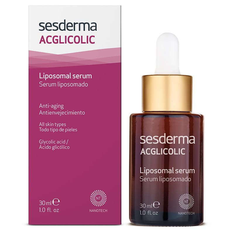 Сыворотка для ухода за кожей Sesderma Acglicolic Serum Липосомальная сыворотка 30 мл