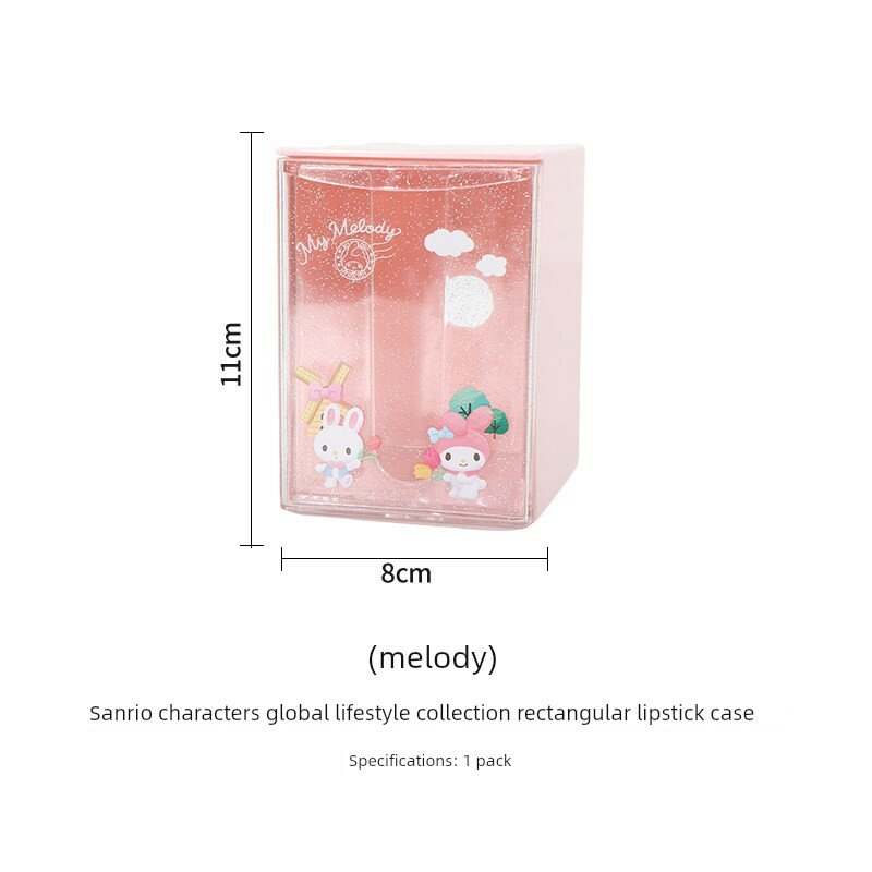 Настольный органайзер-ящик Miniso Sanrio Global Lifestyle Collection прямоугольной формы для хранения Коробка с