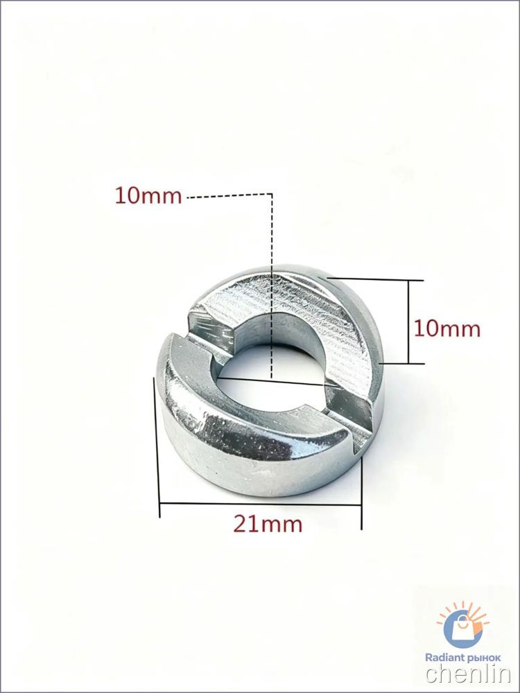 Втулка руля скутера 2-4 т. D21x10.5x10 мм