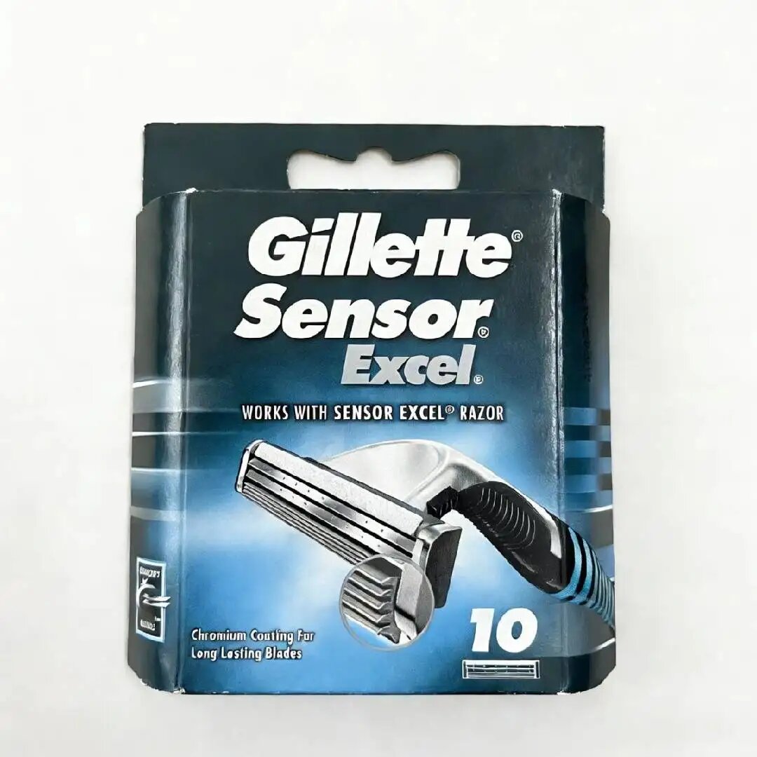Лезвия для бритвы Gillette Sensor Excel Double Layer 10pcs — фото 1