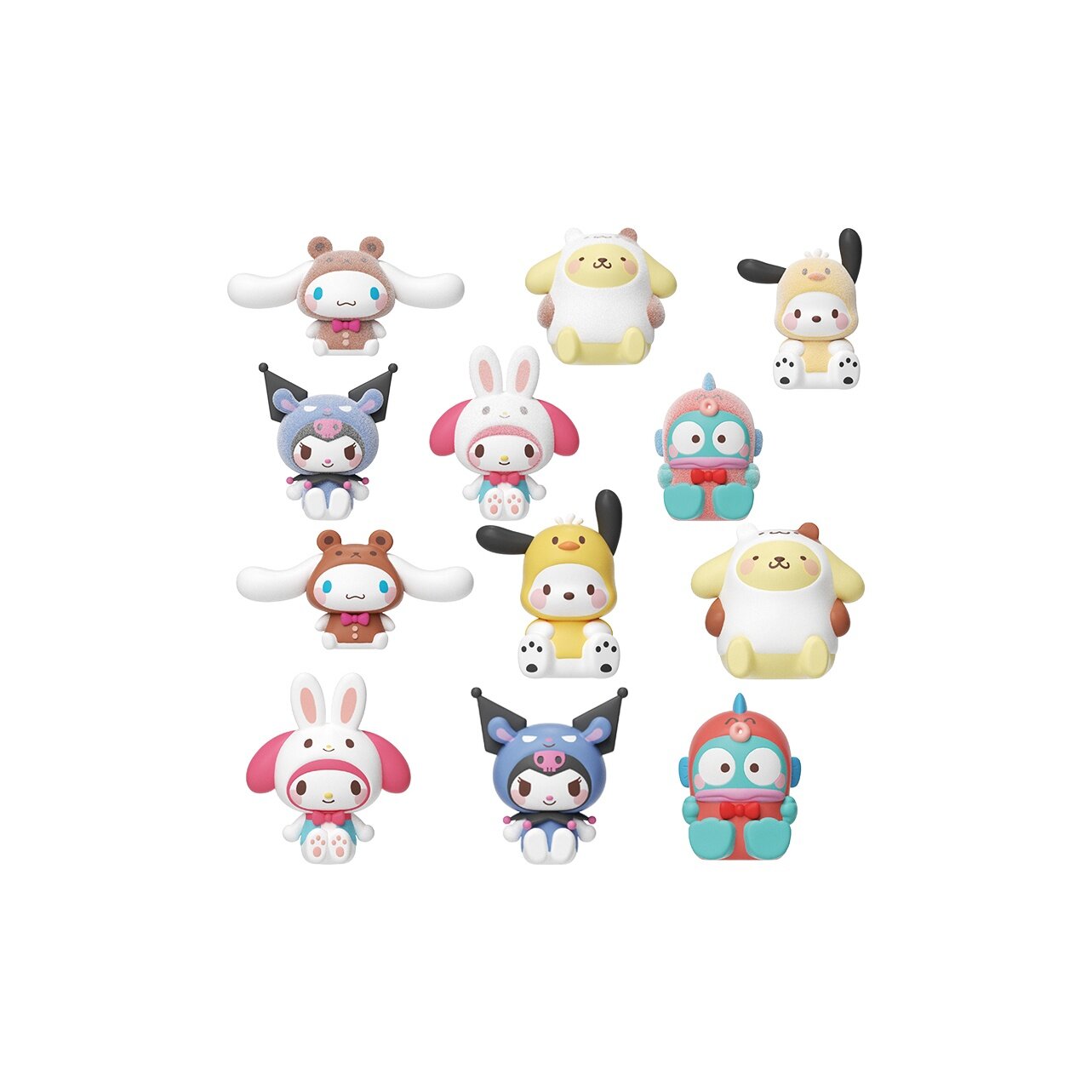 MOETCH Sanrio Family CosPlay Collection Проросток Семя Слепые коробки 1 слепой бокс Целая коробка 18 шт