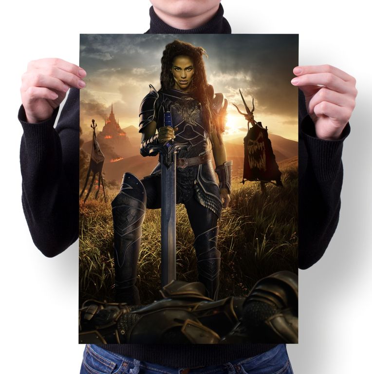 Плакат Warcraft, Варкрафт №3, А2