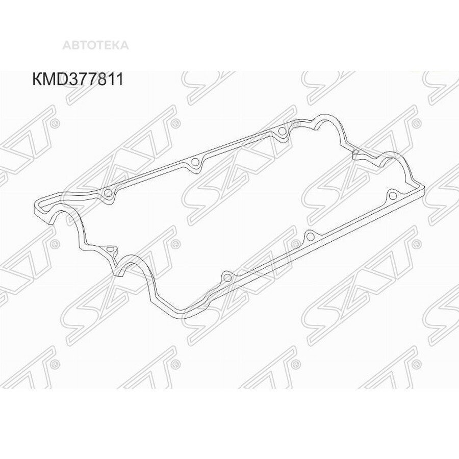 Прокладка клапанной крышки MMC 4G15/4G19 DOHC 02- Z25A/Z26AZ27A SAT KMD377811