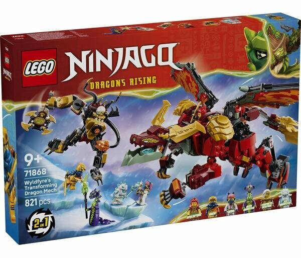 Конструктор LEGO Ninjago 71868 Драконий Мех Уайлдфайра (Lego 71868)