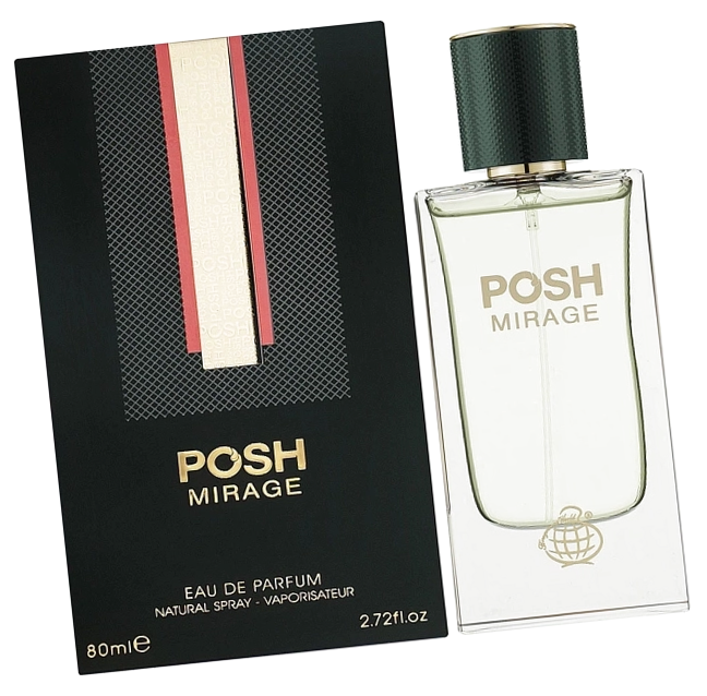 Fragrance World Posh Mirage 80 мл для женщин и мужчин - Пош Мираж Фрагранс Ворлд парфюмерная вода