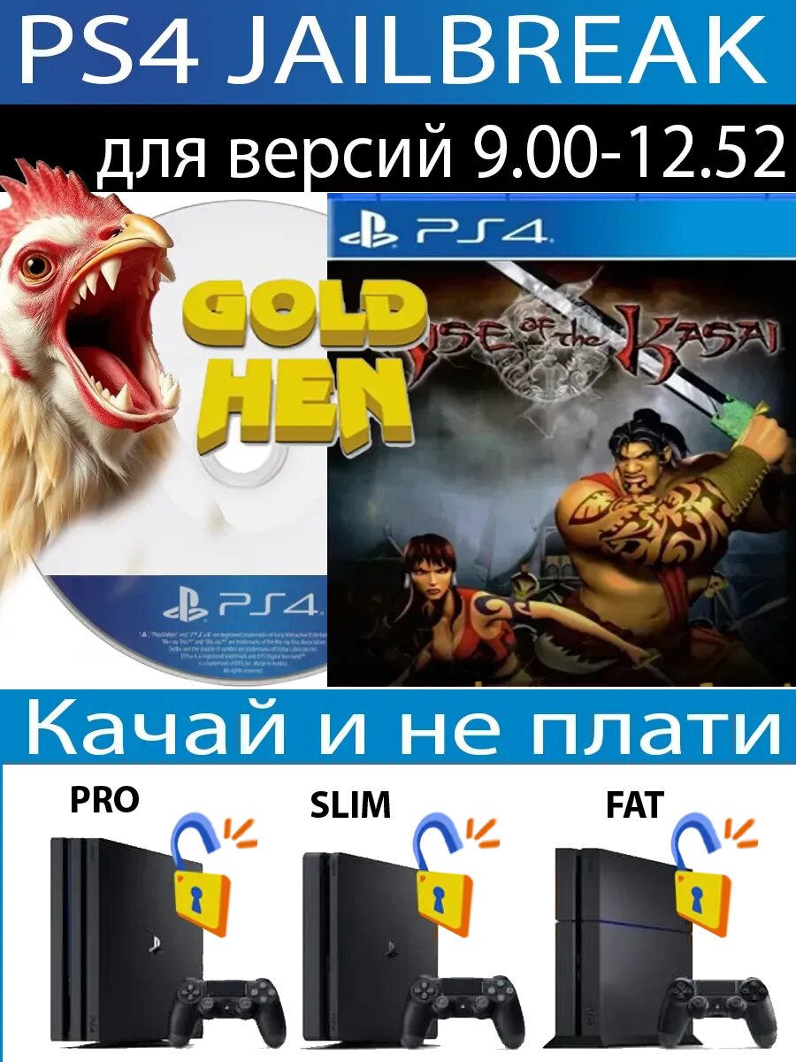 Rise of the Kasai диск PS4 JB