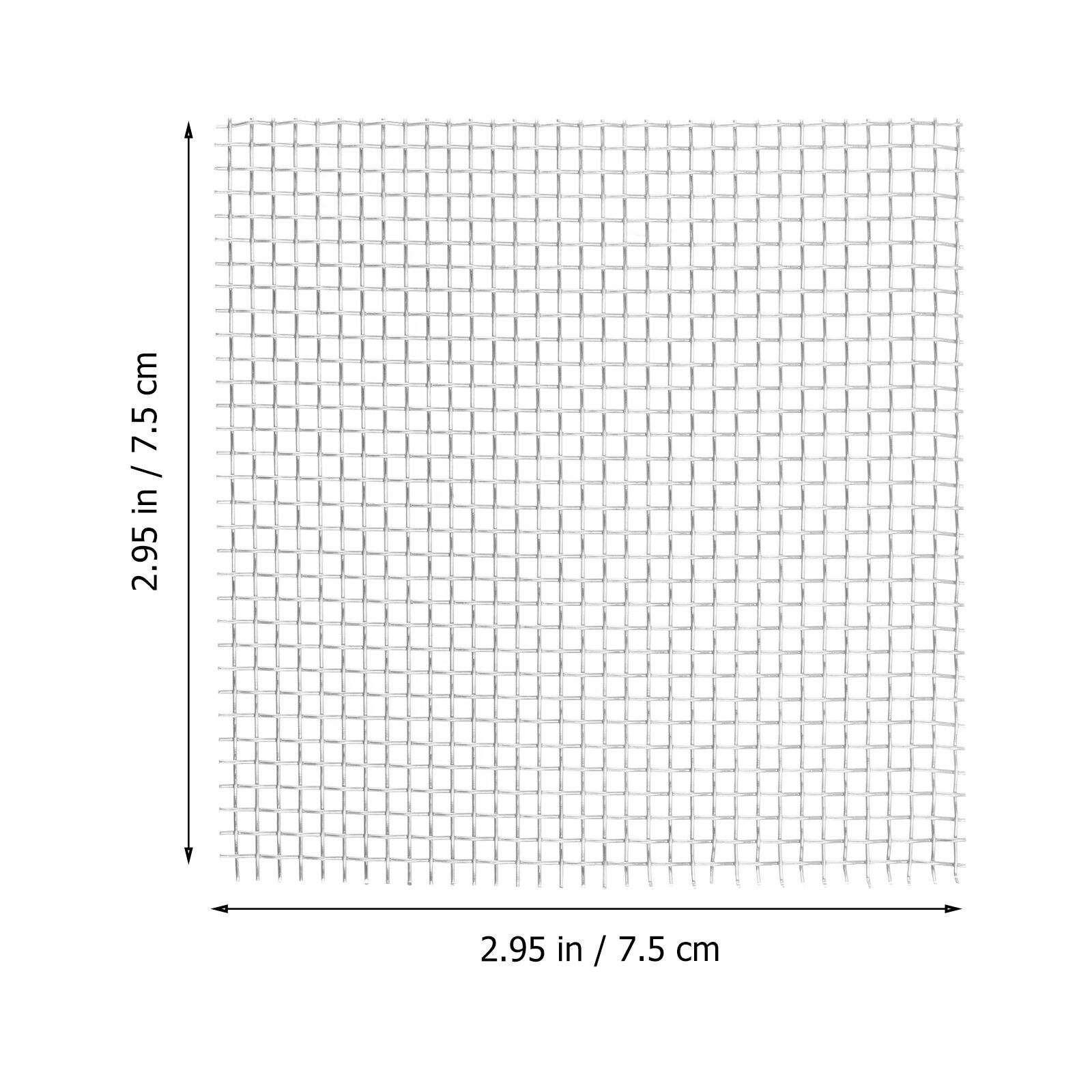 15 Штук Сетка Для Аквариума Из Премиального Материала Серебристого Цвета 7 5X7 5Cm