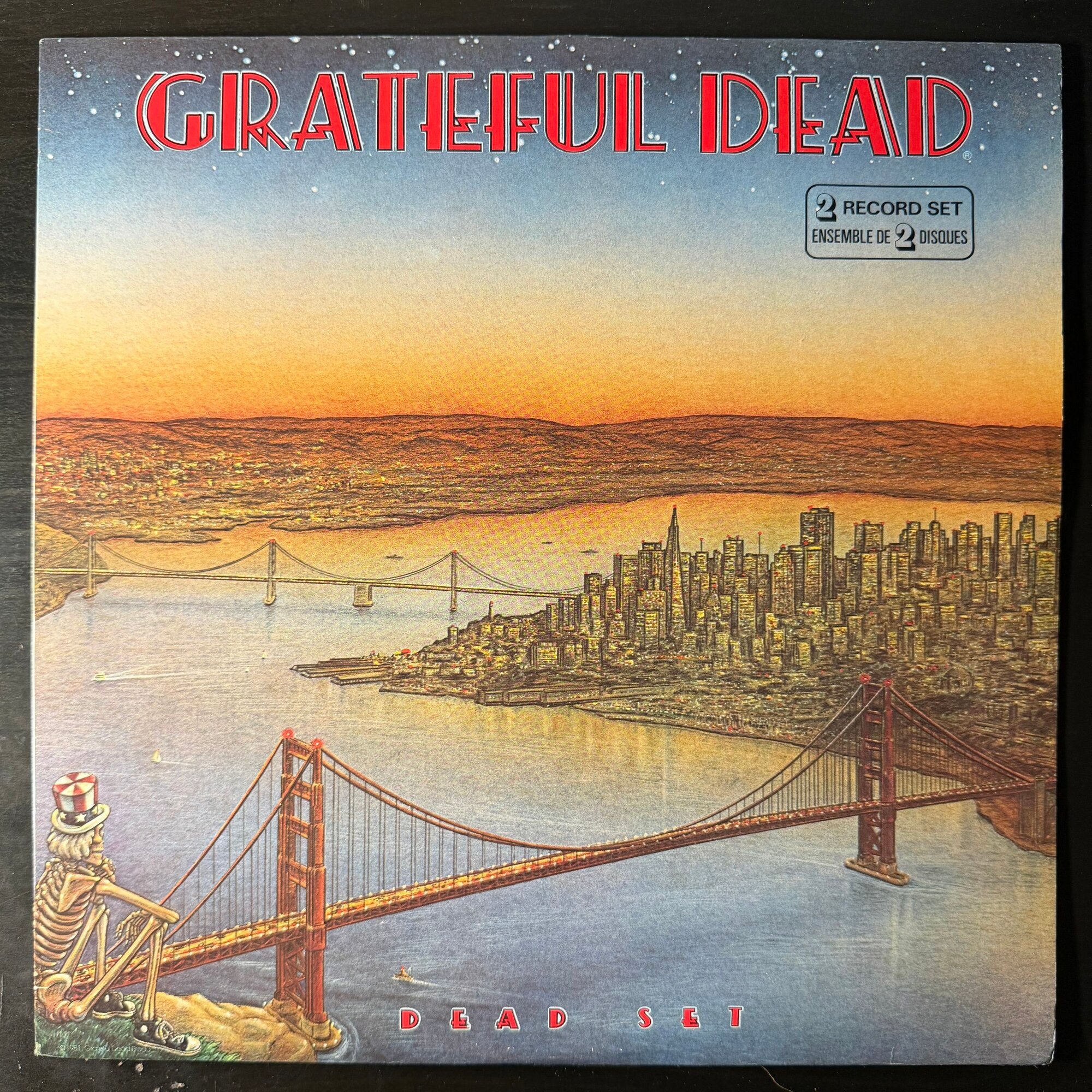 Виниловая пластинка The Grateful Dead Dead Set 2LP (Канада 1984г.)