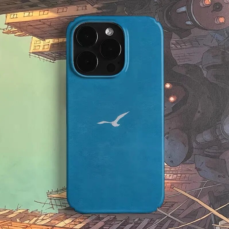 Чехол для iPhone 16, акрил, Blue Flying Bird