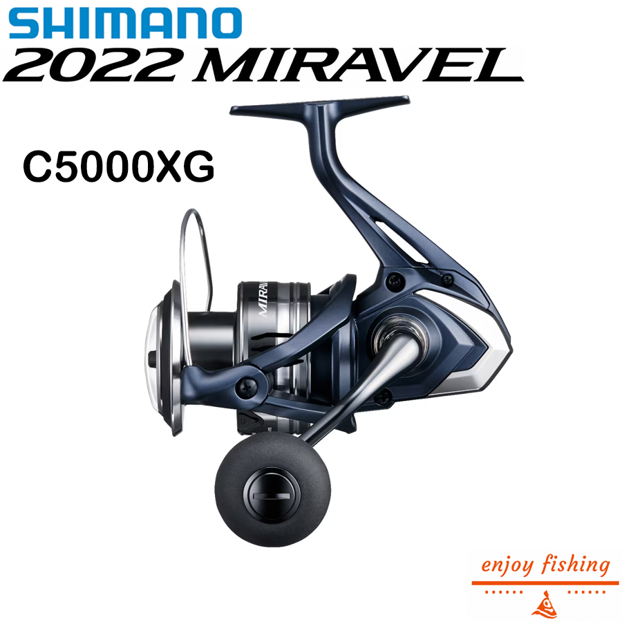 SHIMANO 2022 MIRAVEL C5000XG Спиннинговое катушка Подходит для Морская и пресной, Малайзия